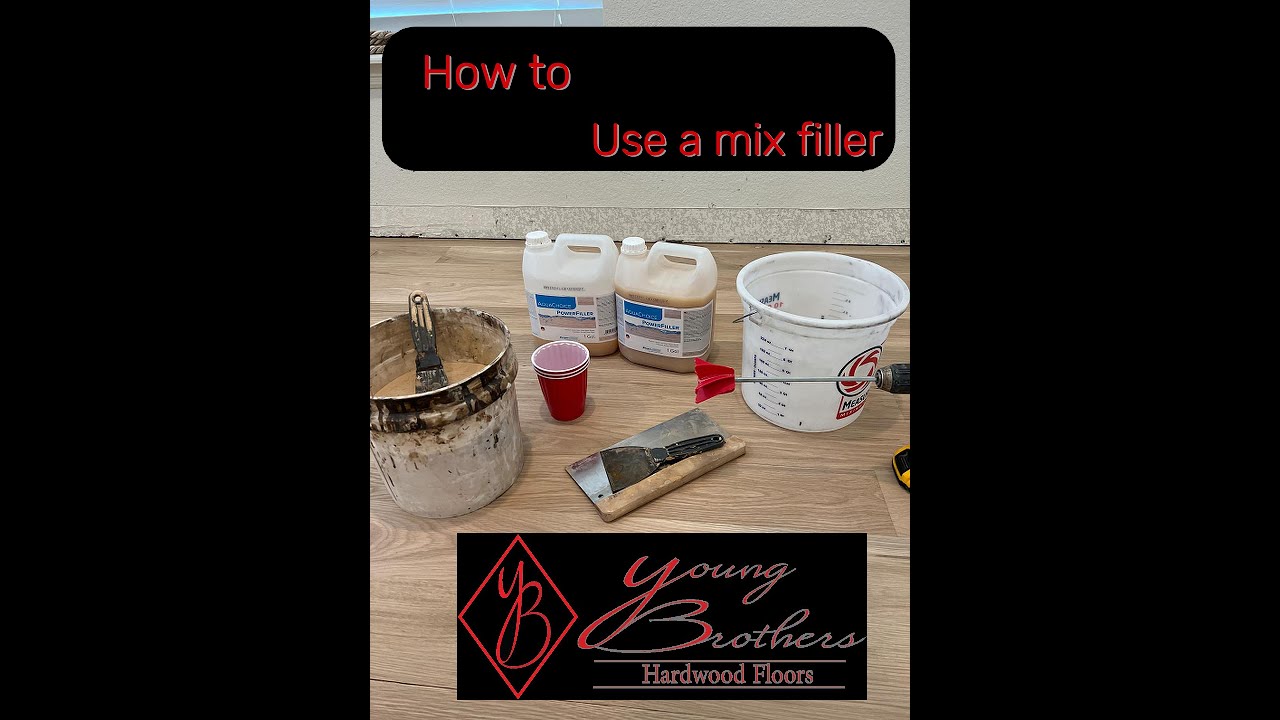 How to Mix Wood Filler with Dust | Berger-Seidle PowerFiller Tutorial ...