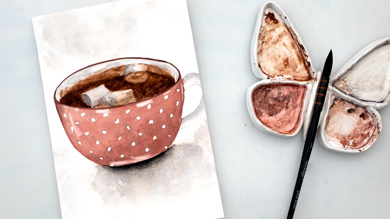 Hot Chocolate Painting