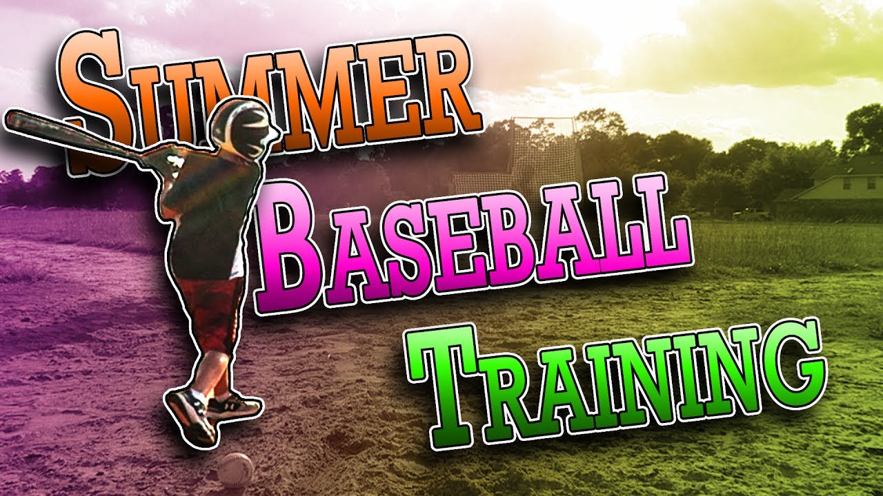 BASEBALL TRAINING IN THE SUMMER HEAT| ERIKTV365 - YouTube