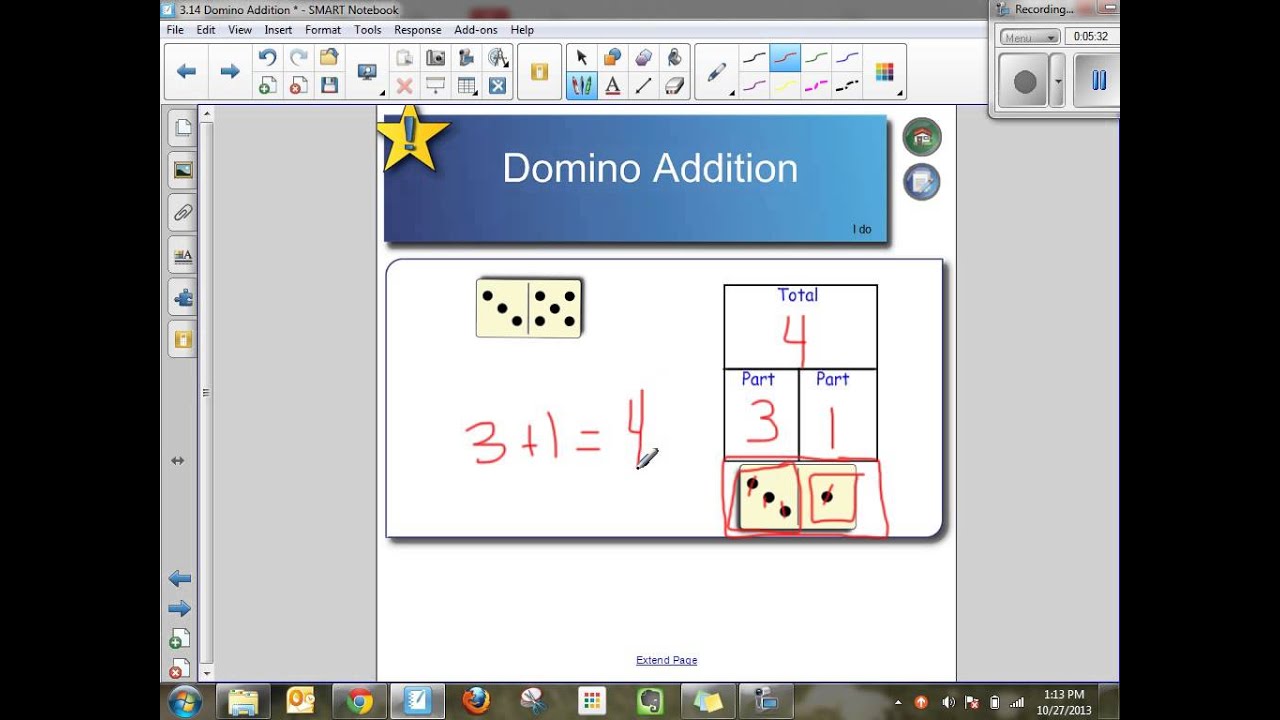 3 14 Domino Addition - YouTube