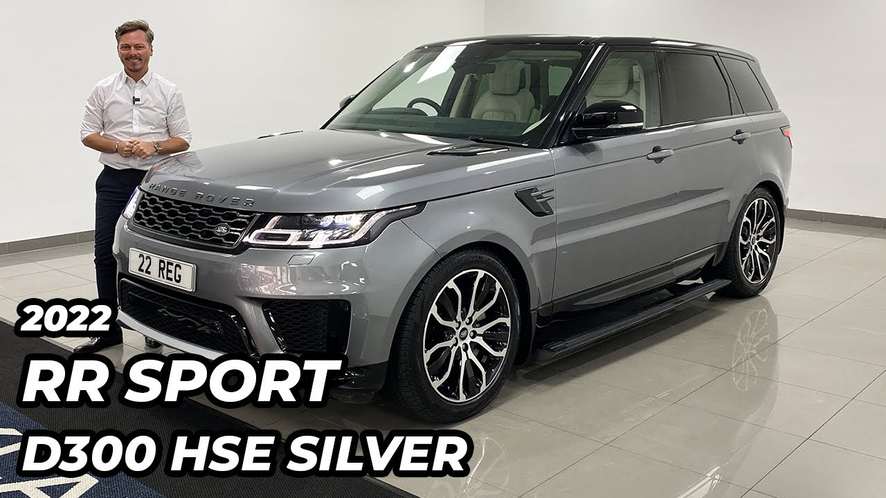 2022 Range Rover Sport D300 HSE Silver - YouTube