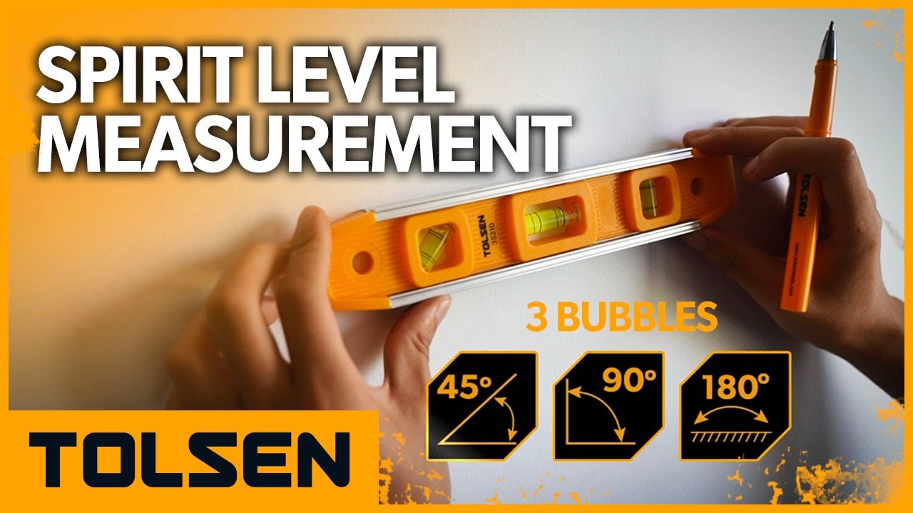TOLSEN® Mini Spirit Level with Magnetic Torpedo Level Mini Bubble Level ...