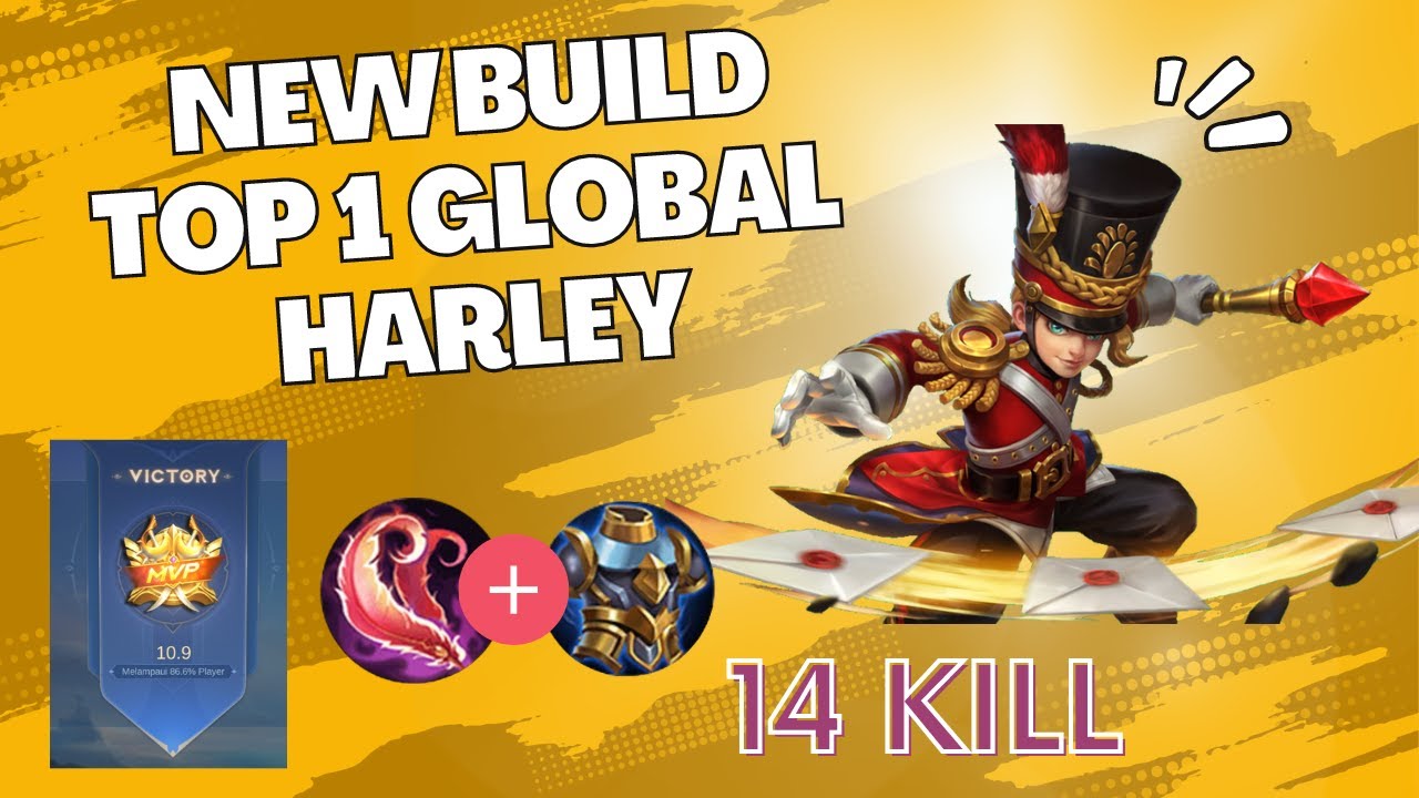 MVP HARLEY!! BUILD TOP 1 GLOBAL HARLEY - YouTube