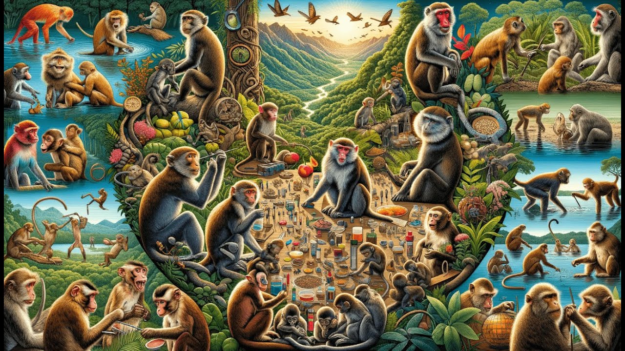 Fascinating Life of Monkey - YouTube