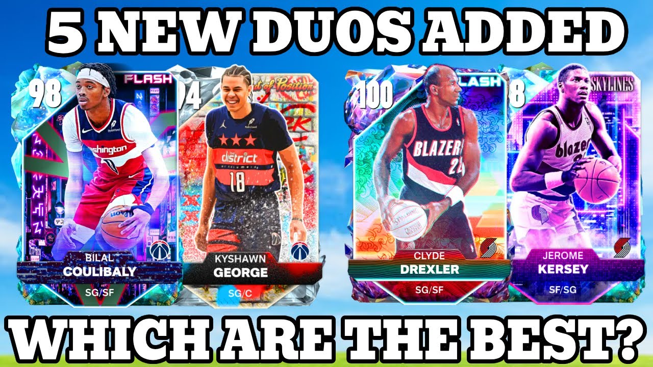 5 NEW DYNAMIC DUOS IN NBA 2K25 MYTEAM! WHICH DUOS ARE THE BEST? - YouTube