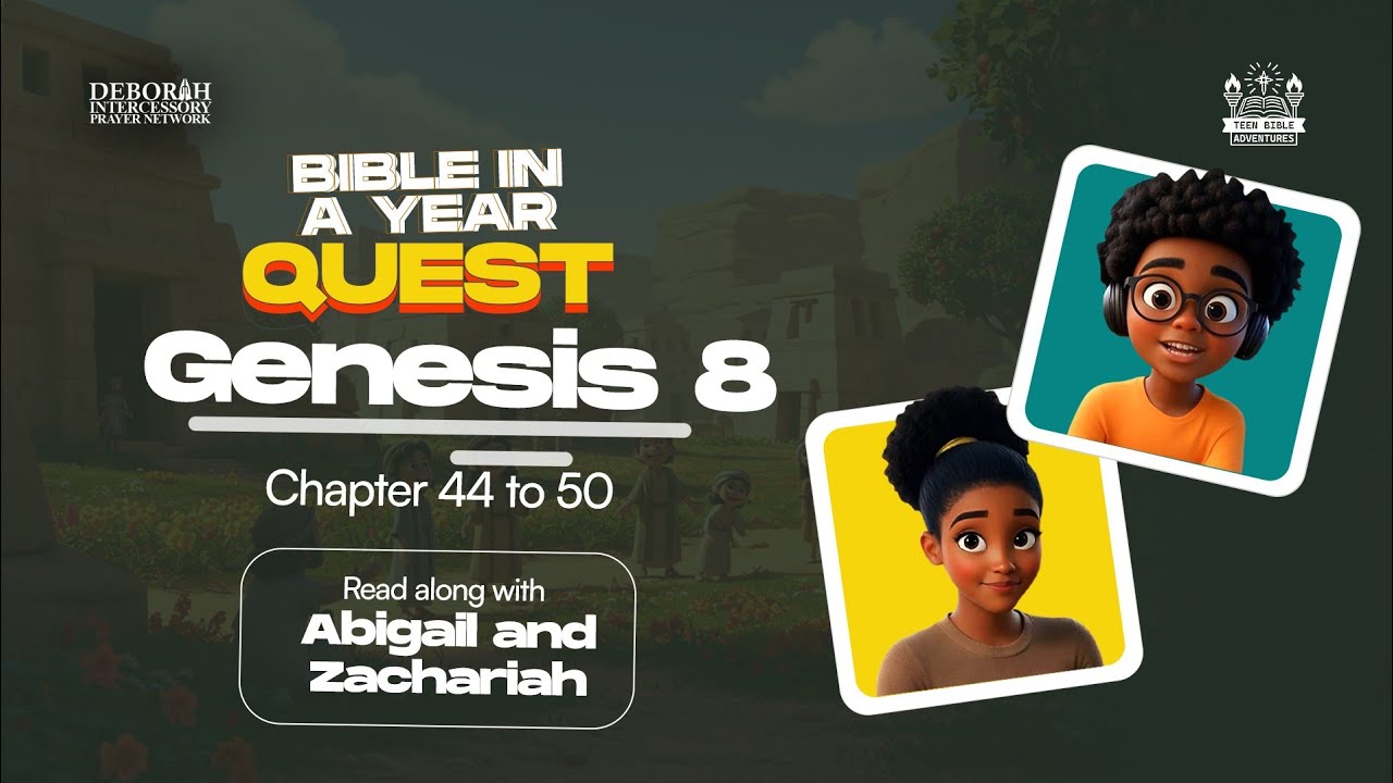 Genesis part 8 || Chapter 44 to 50 || Teen Bible Adventure - YouTube