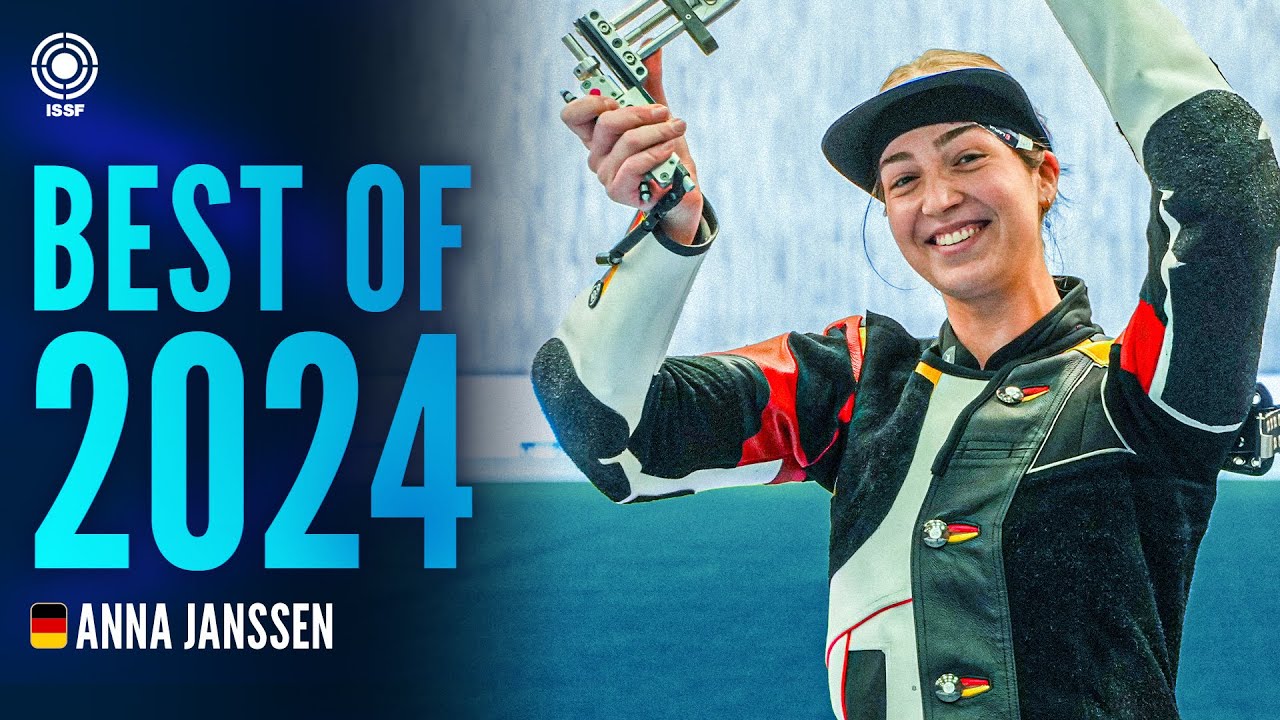 German Shooting Prodigy Anna Janssen 🇩🇪 | ISSF Best of 2024 - YouTube