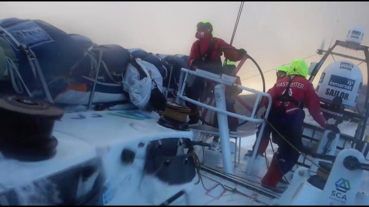 The challenges of sailing on the wrong sail - YouTube