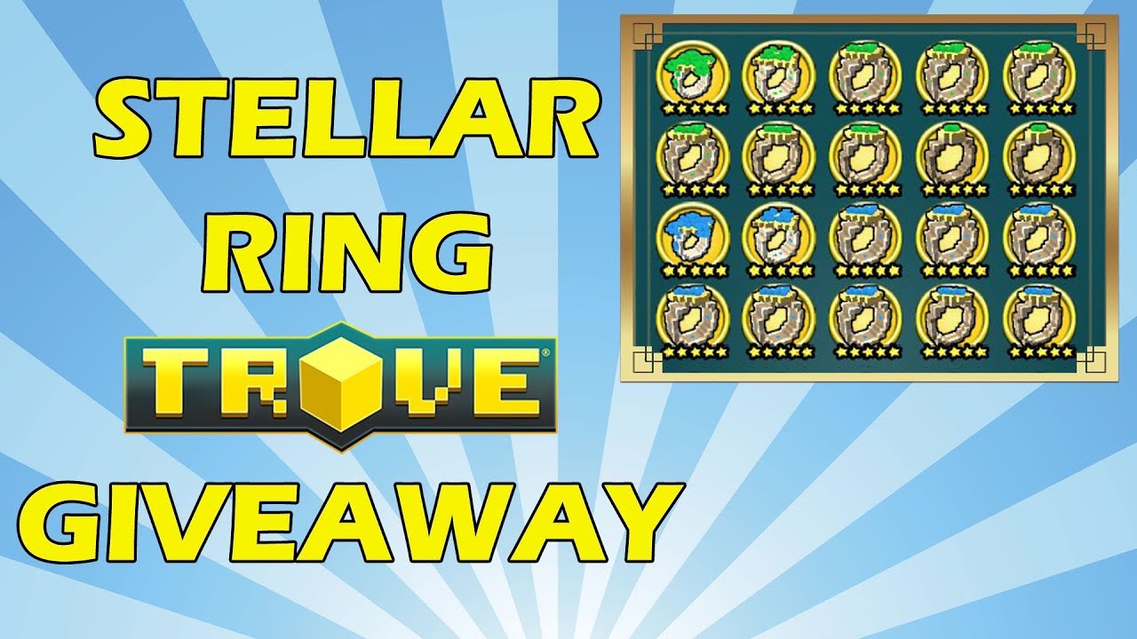 Trove Stellar Ring Giveaway - Opening 20 Solitaire Stellar Ring boxes ...