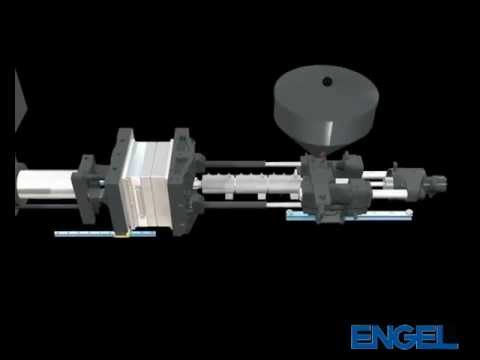 animation injection moulding - YouTube