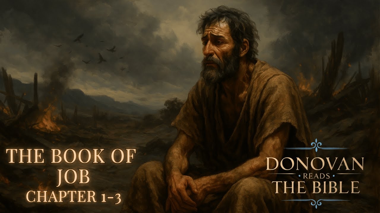 📖 Job 1–3 (KJV) | Donovan Reads The Bible | King James Version ...