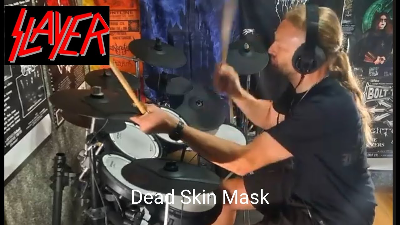 SLAYER -Dead Skin Mask- drum cover - YouTube