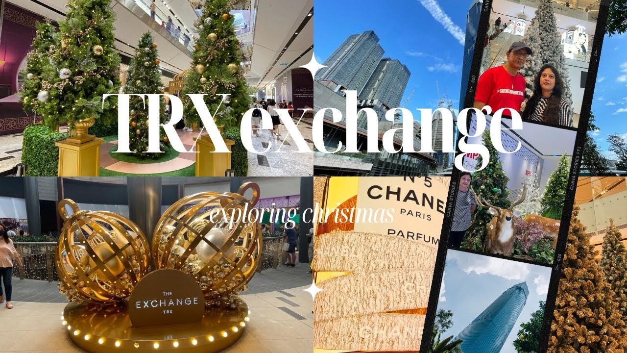 The TRX Exchange: A newest iconic shopping mall in Kuala Lumpur - YouTube