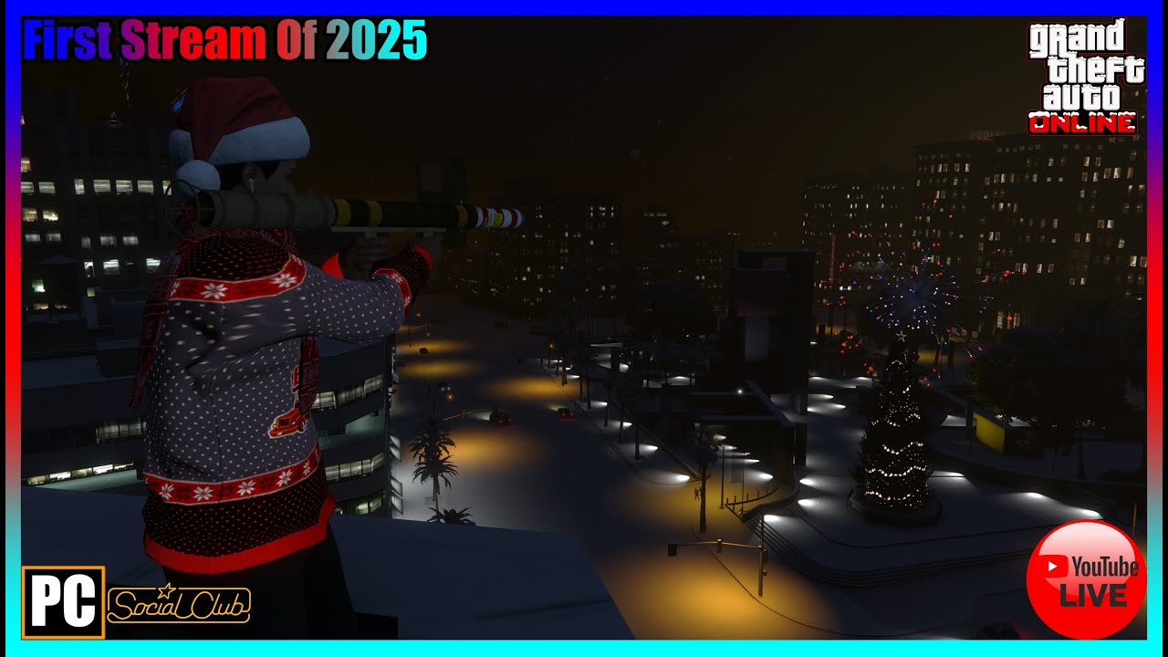 GTA Online First Stream Of 2025 (PC) - YouTube