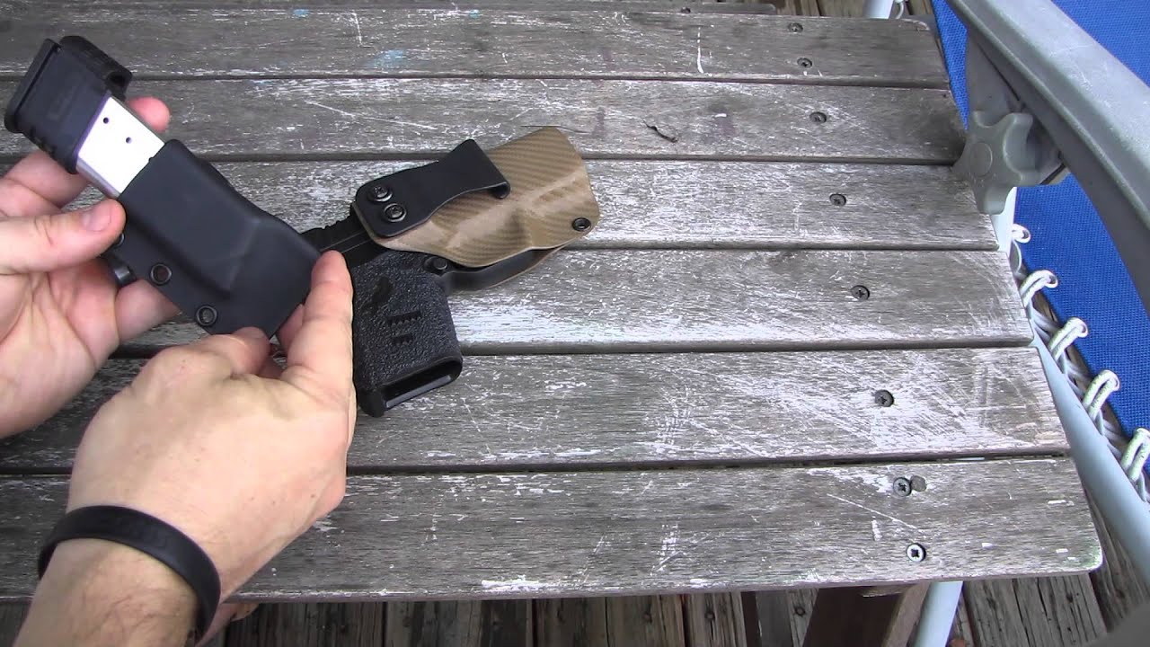 On Your Six Designs Kydex IWB Holster - YouTube