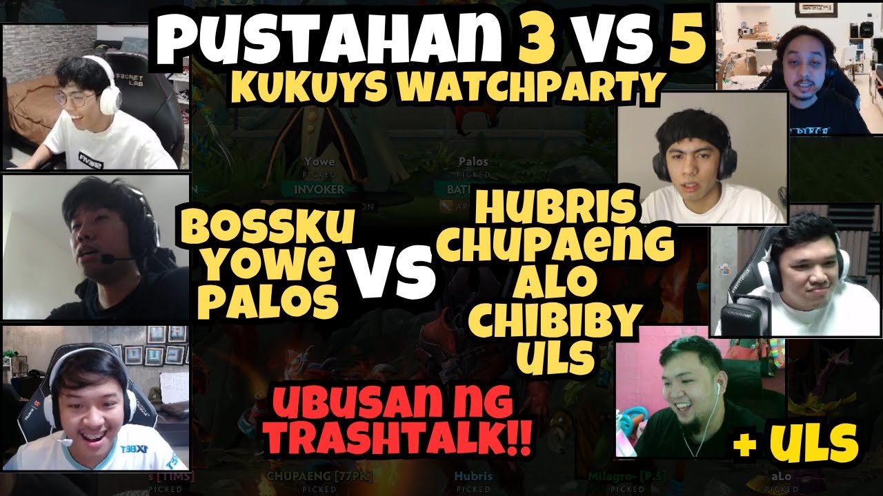 3 VS 5 PUSTAHAN NIGHTS | PRO VS STREAMERS | LAUGHTRIP TRASHTALKAN ...