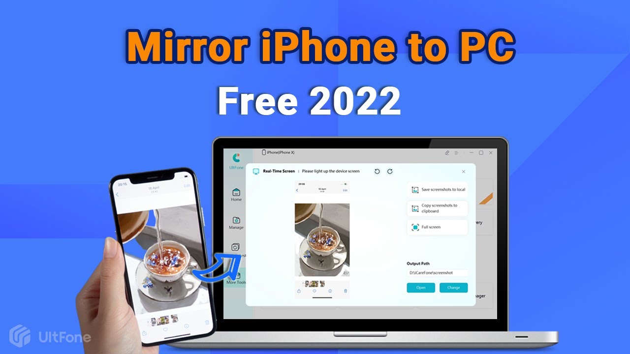 How to Mirror iPhone to PC | Screencasting Tutorial & Free 2022 - YouTube