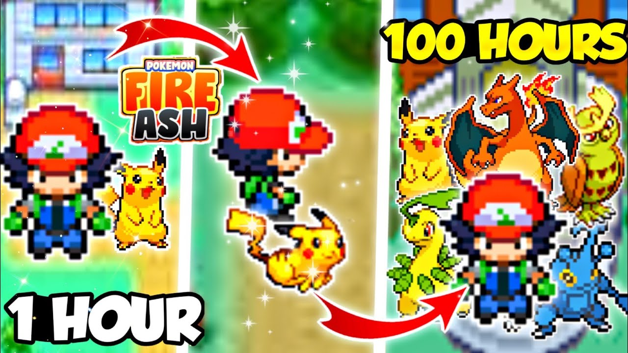 Ash Full Johto Journey In Pokemon Fire Ash 100 Hours Challenge |Goodbye ...