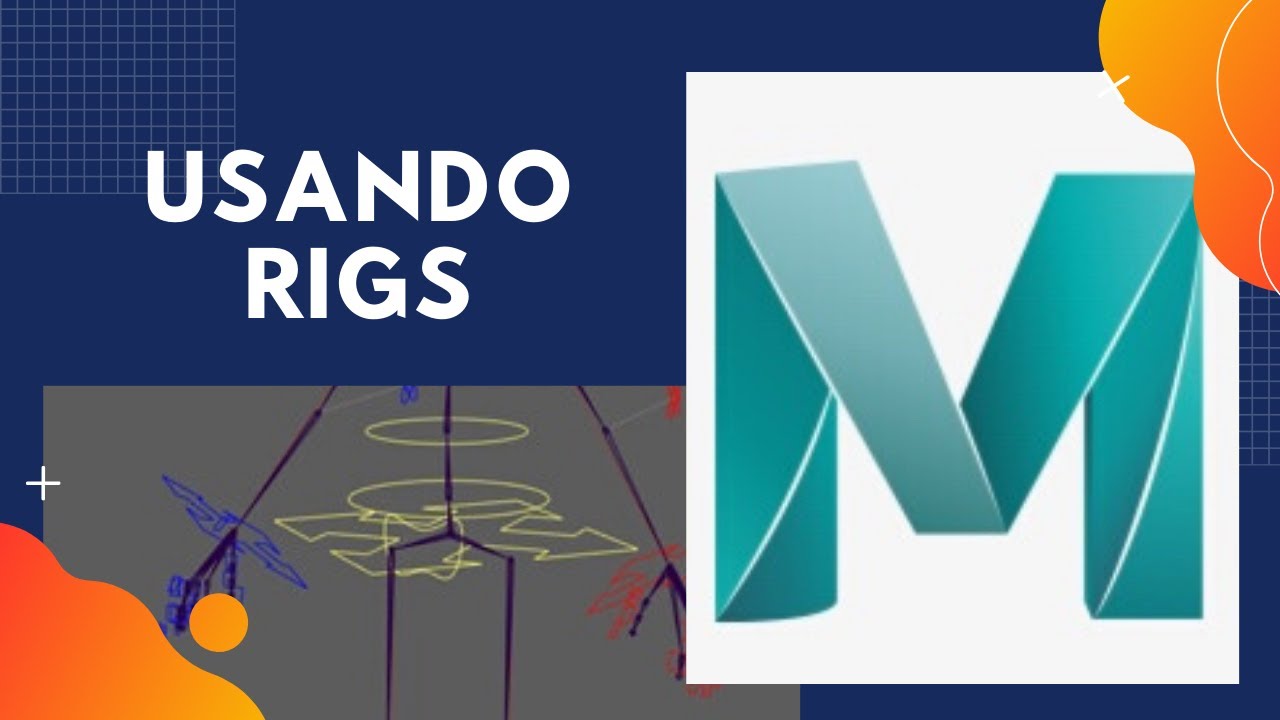 Como usar rigs en maya y donde descargarlos - YouTube