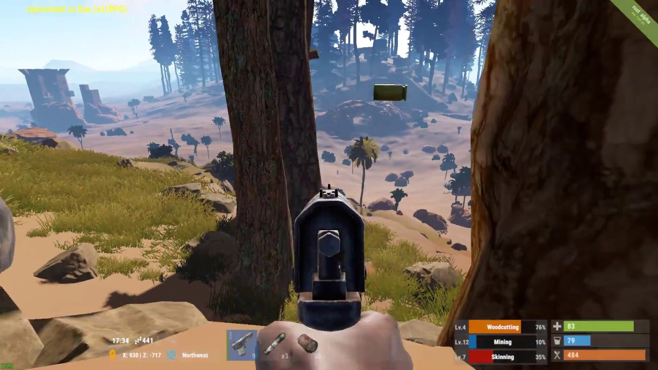 rust 1 v 4 (skip to 3:30 to see action) - YouTube