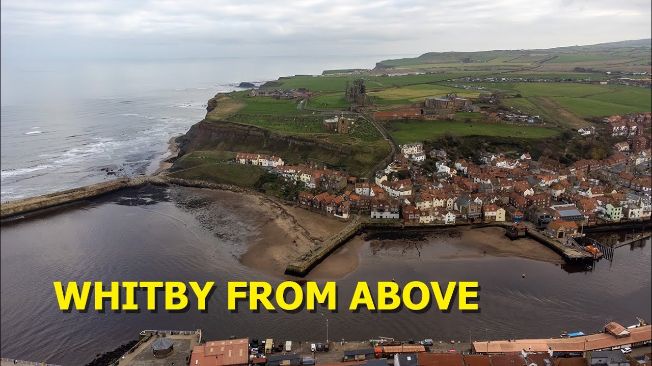 Whitby, North Yorkshire from the air. DJI Mini 2 Drone footage [4K ...
