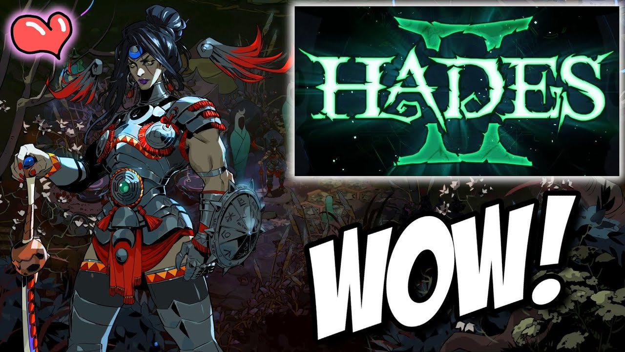 IT'S HERE!!! HADES II Early Access First Playthrough - I ️ Nemesis ...