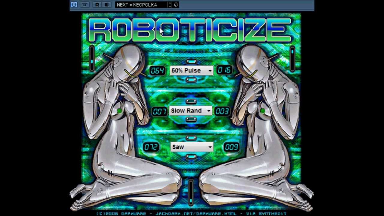 ROBOTICIZE BY JACK DARK DARKWARE 2005 - YouTube
