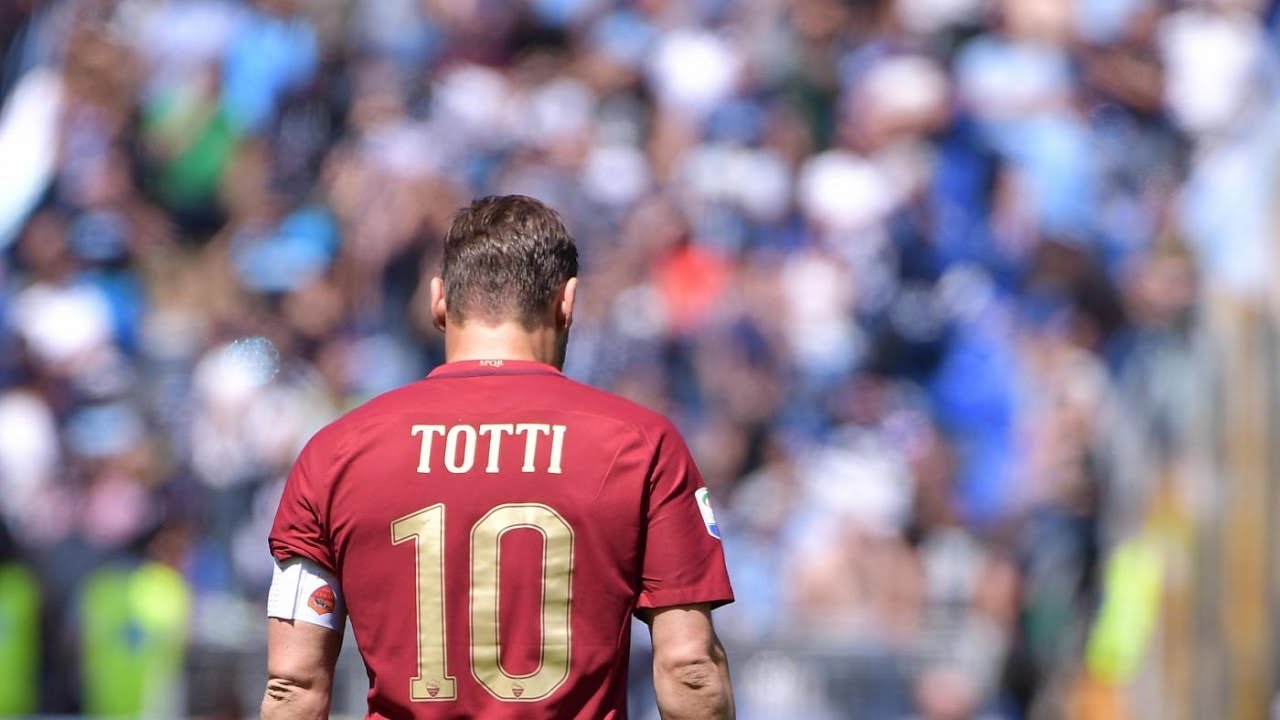 FRANCESCO TOTTI LEGEND - TOP 5 GOAL TOTTI • Ciao Francè TOTTI si RITIRA ...
