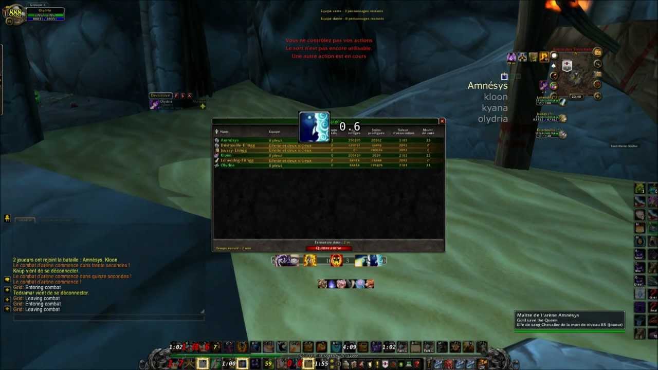 Priest disc 85 3c3 Arena 85 Shadowcleave Cataclysm - YouTube