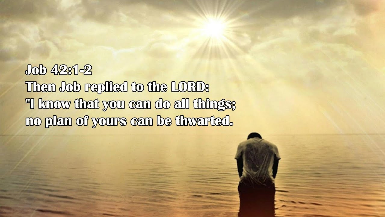 Job 42:1 - 2 The Voice of the Lord October 14, 2023 by Pastor Teck Uy ...