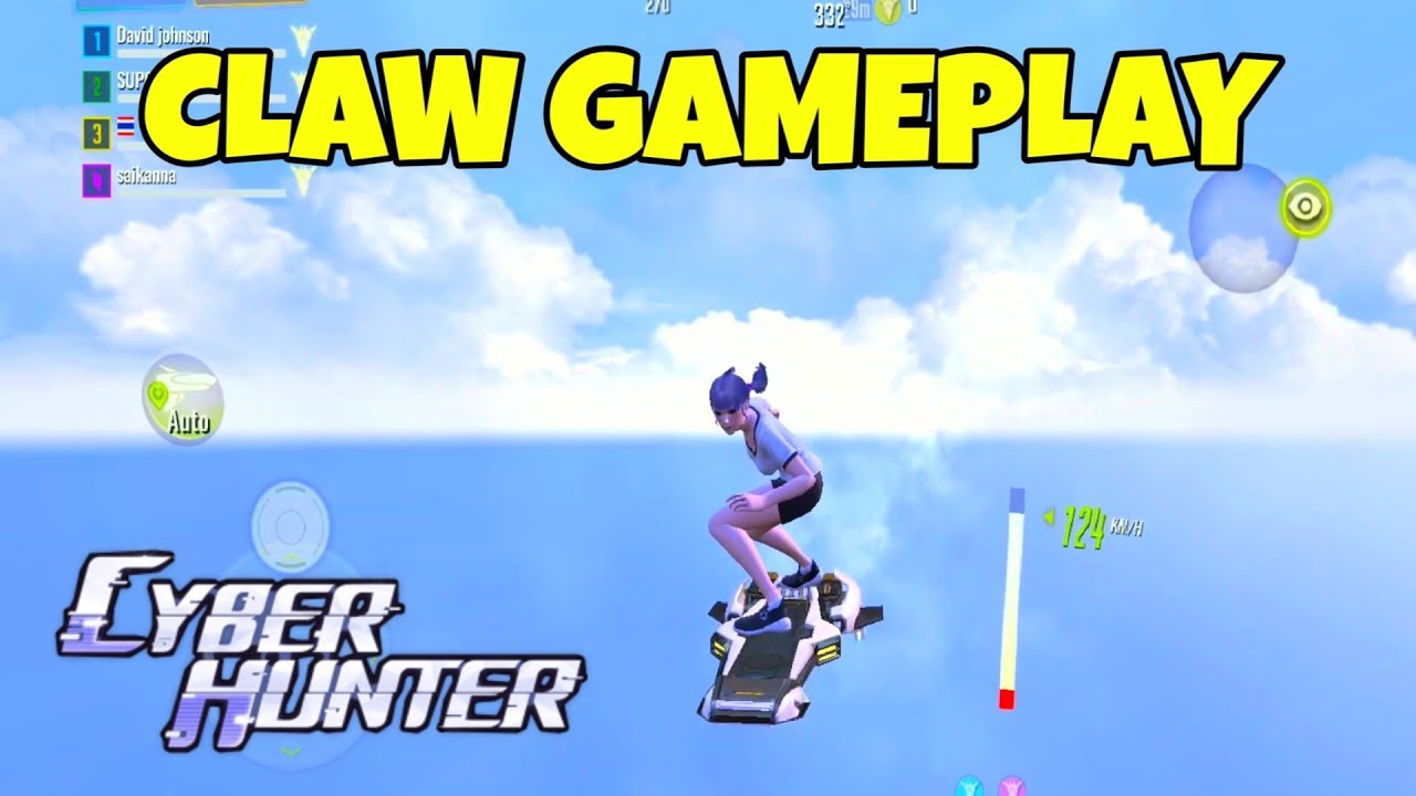 CYBER HUNTER BEST CLAW GAMEPLAY | FOUR FINGERS CLAW - YouTube