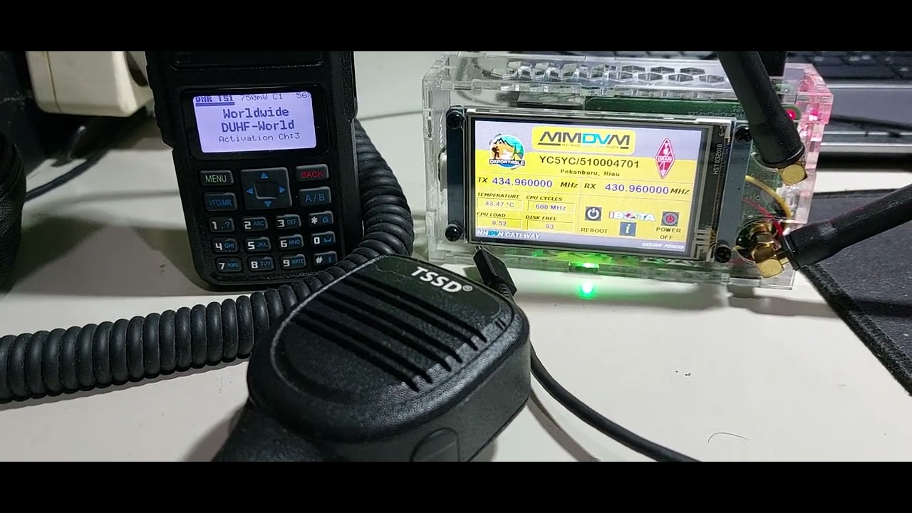 HT DMR Baofeng DM1801 on Homebrew MMDVM + Nextion Display Modified ...