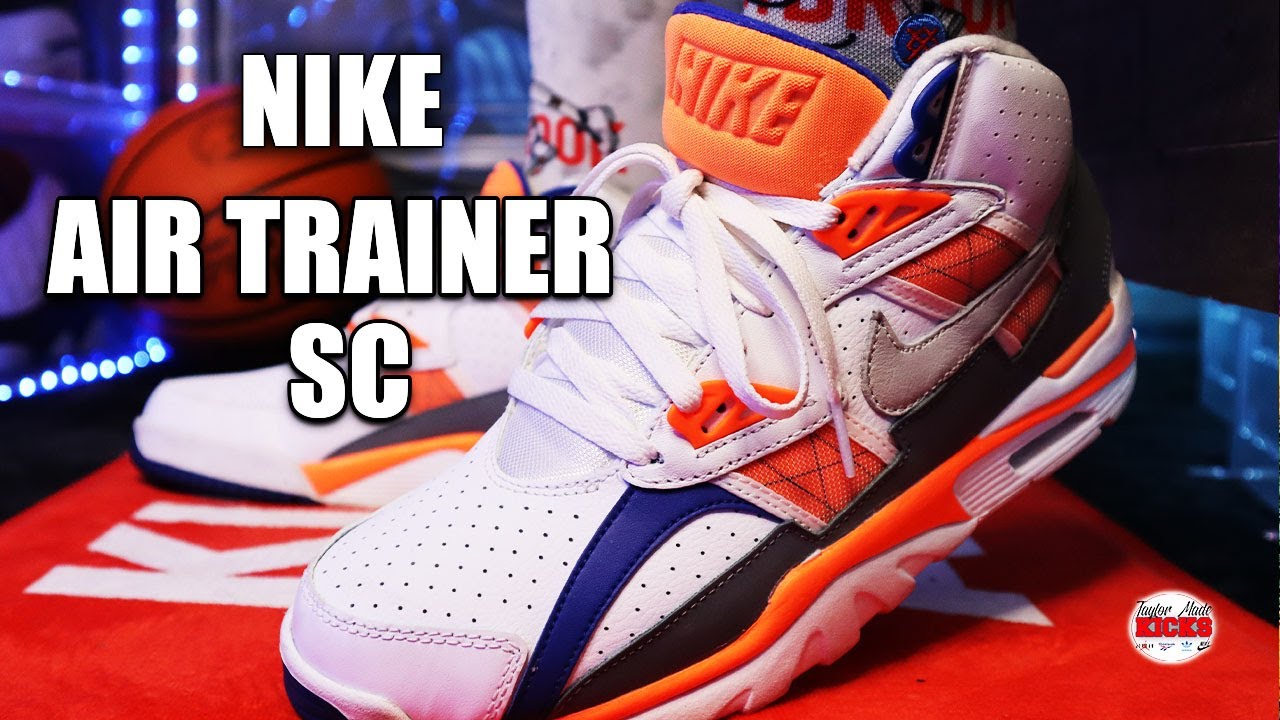 NIKE AIR SC TRAINER HIGH "AUBURN" - BO JACKSON SNEAKER REVIEW X ON FOOT ...