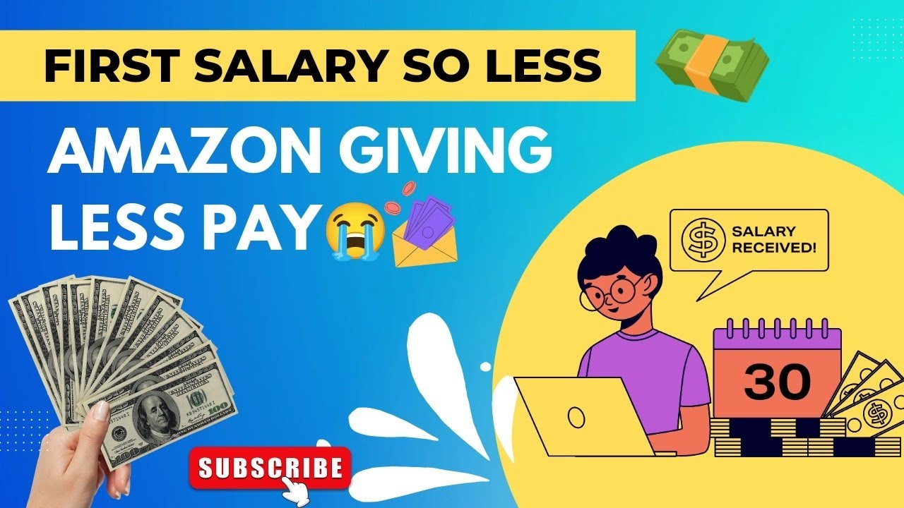 Amazon First Salary | My First Salary | So less Pay | Salary Break-up ...