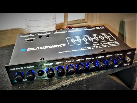 Ecualizador BlAUPUNKT   EP1800X     tiene un excelente sonido