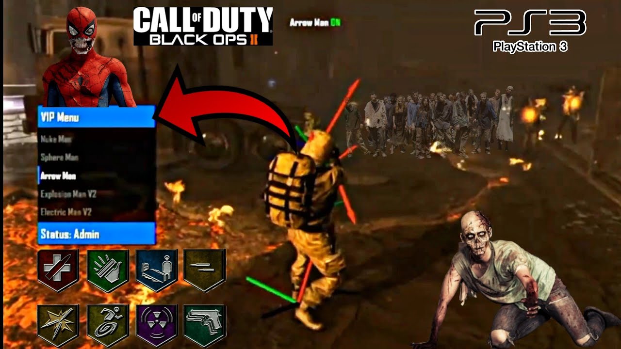 USO UN MOD MENU EN CALL OF DUTY BLACK OPS 2 ZOMBIES POR PRIMERA VEZ EN ...