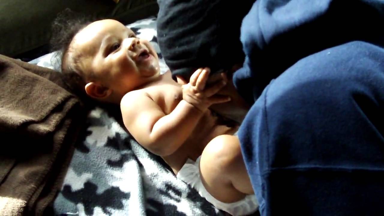 Cooper - Belly giggles... - YouTube