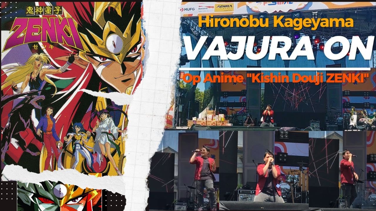 OP Kishin Douji ZENKI 鬼神童子 ZENKI - VAJURA ON ヴァジュラ・オン_ Hironobu Kageyama #zenki #VAJURAON # ...