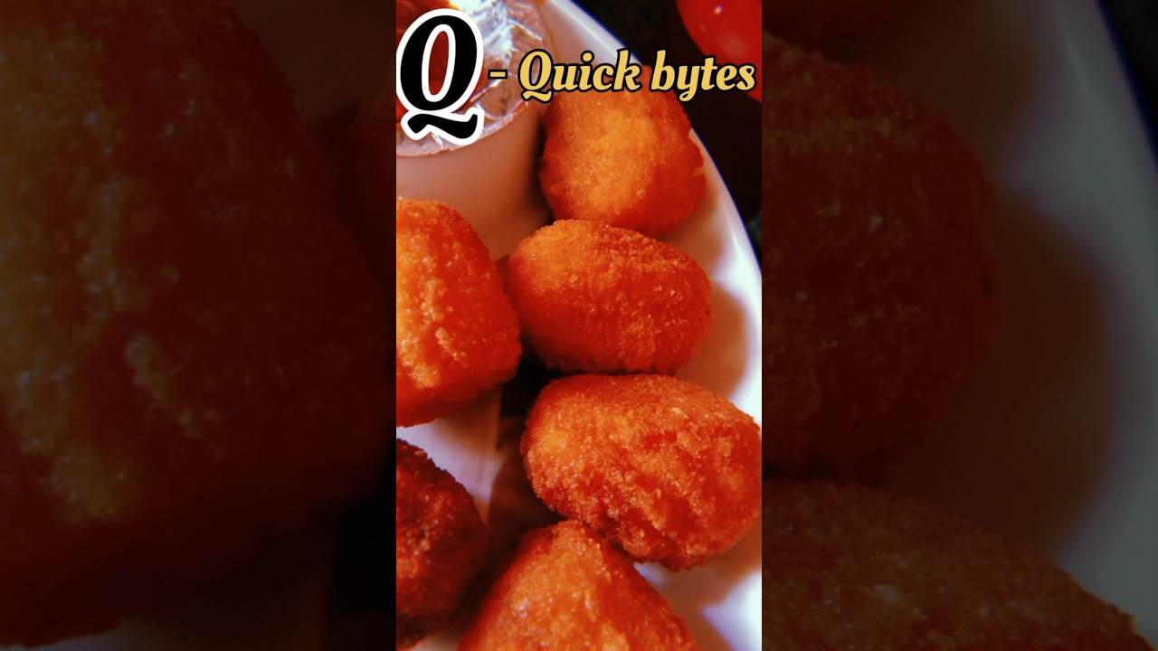 Started alphabet wise eating 🔠🍱 Q-Quick bites 17/26 #trendingshorts # ...