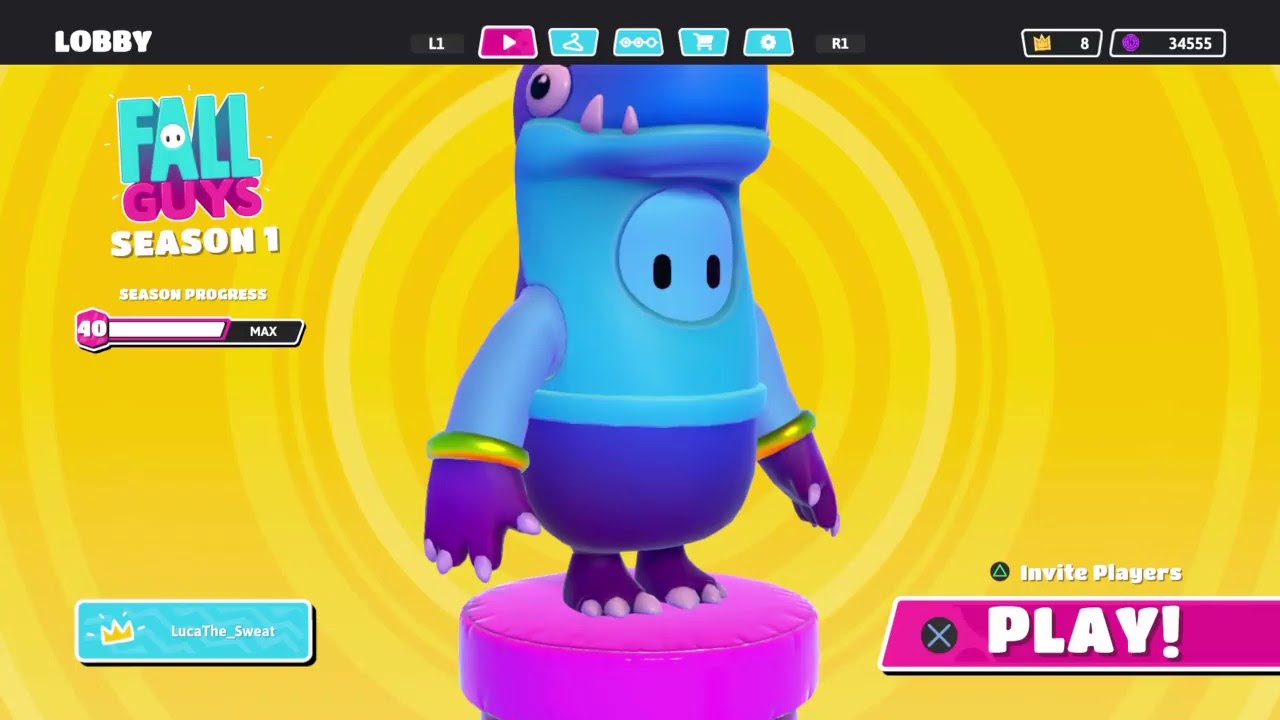 Fall guys 10 wins - YouTube