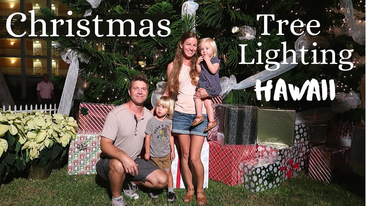 Maui CHRISTMAS TREE LIGHTING The Grand Wailea - YouTube