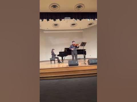 Bach/Gounod Ave Maria - Andy's Junior Recital - YouTube