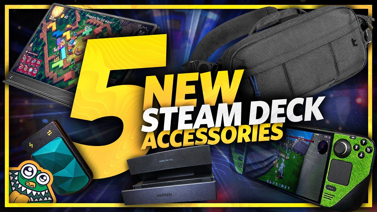 Steam Deck Accessories! 5 NEW Upgrades 📈 - HAULED SD Ep.03 - List and ...