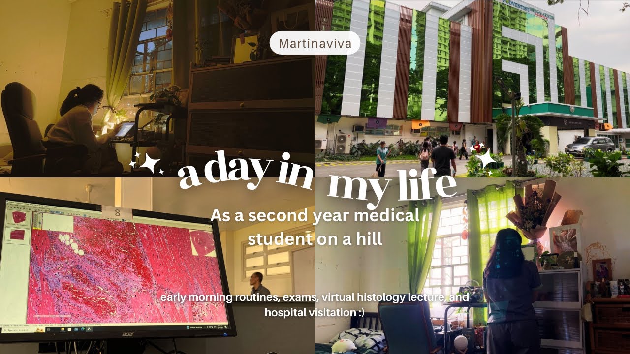 MNAVIVA: A day in a life of a med student on a hill 🏞️ | morning ...