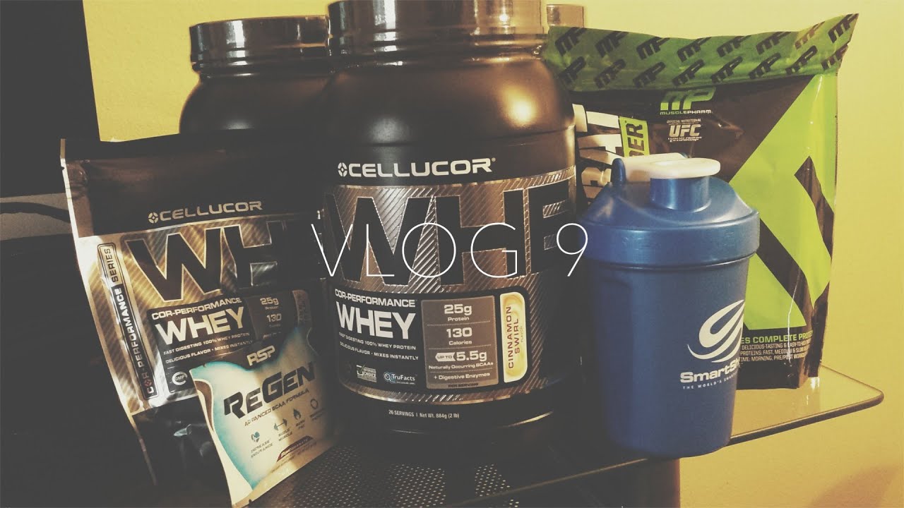 Back Workout, Protein, & Sour Patch Kids 'Vlog 9' - YouTube