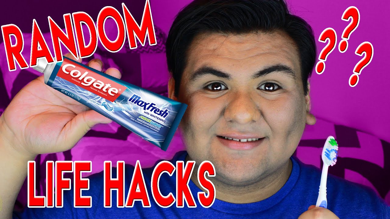 Random Toothpaste/Toothbrush Life Hacks!!! - YouTube