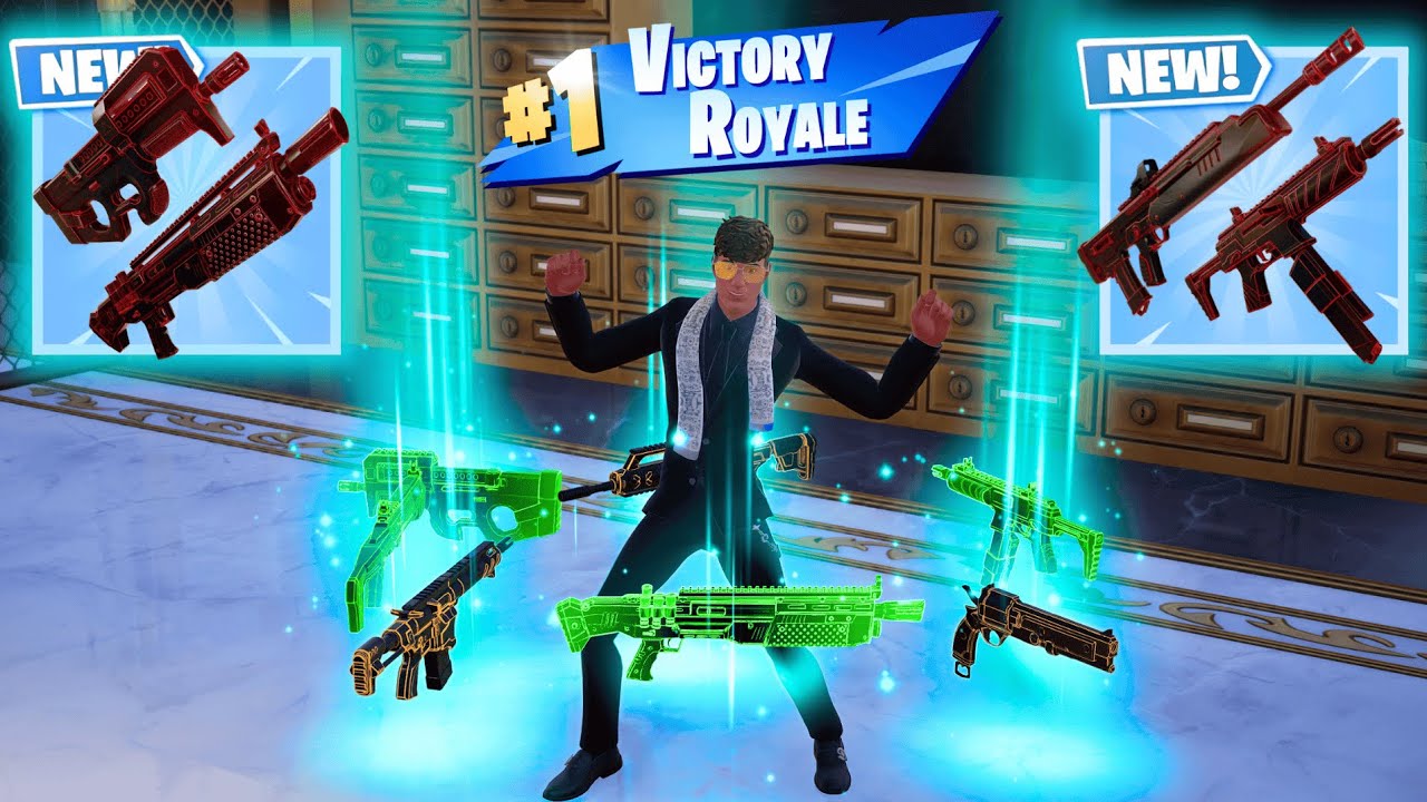 ALL EXOTIC GUNS IN FORTNITE (NEW! Fortnite Chapter 6 Season 2) - YouTube