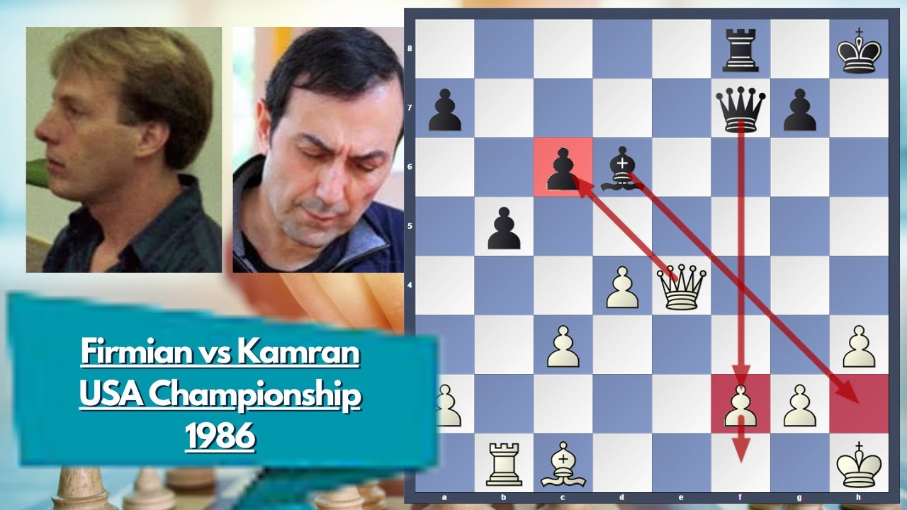 Sultan of Swindle || Firmian vs Shirazi || USA Championship 1986 - YouTube