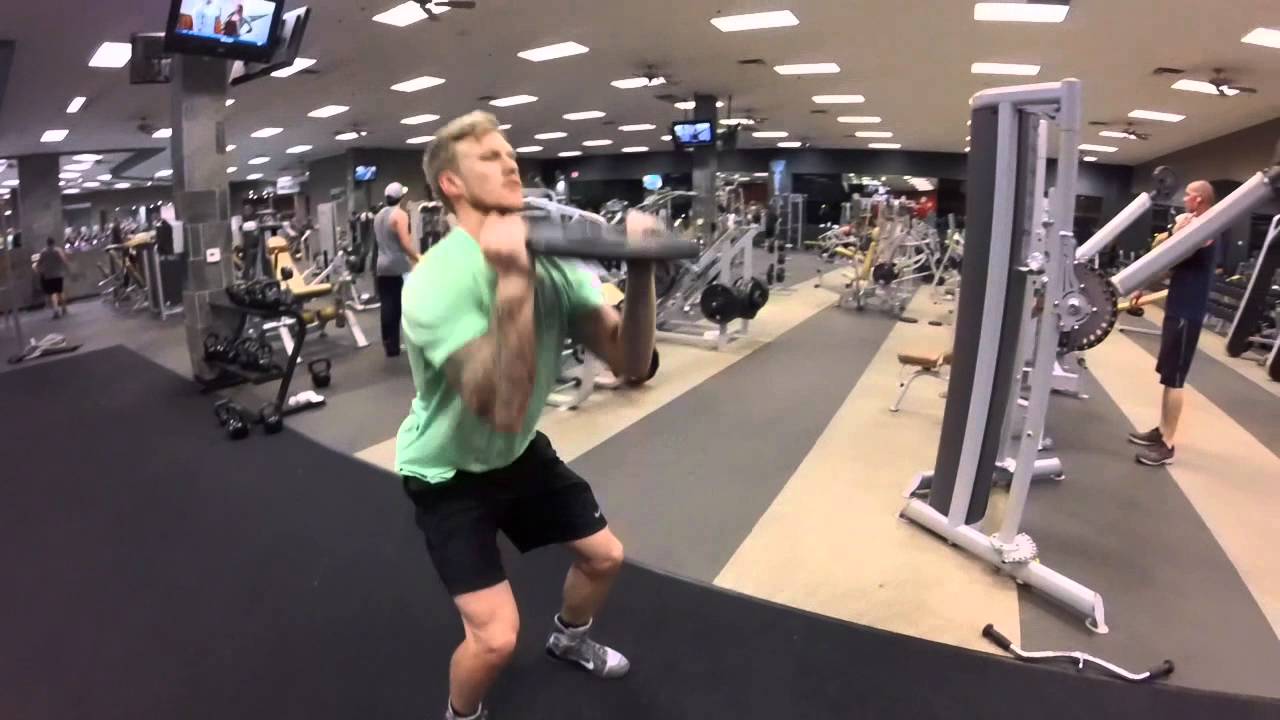 PLate squat press - YouTube