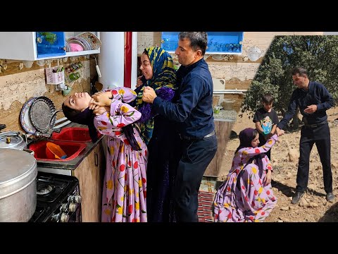 A Busy Day at Taleb’s Home; When Mina and Reza Helped and Kobra Turned It Into Conflict